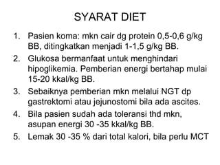 Diet pada penyakit hati | PPT