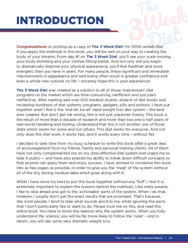 Diet Planning Principles