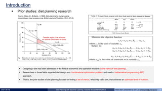 Diet planning with machine learning (changhun lee) 현장발표용 | PPTX ...