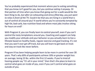 Diet plan positioning statements | PPT