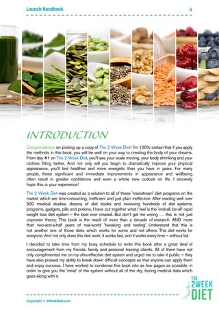 Diet Plans Comparison Chart | PDF