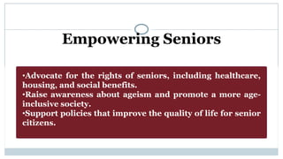 Dietrich Wienecke Embracing World Senior Citizen Day | PPTX