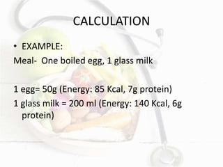 Overview of diet therapy | PPTX