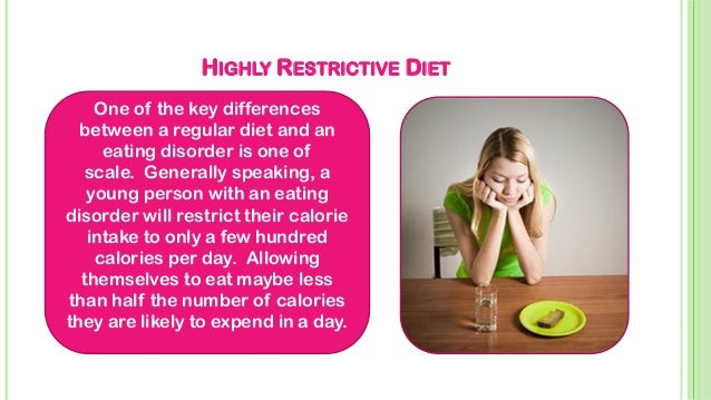 Diet Vs Eating Disorder