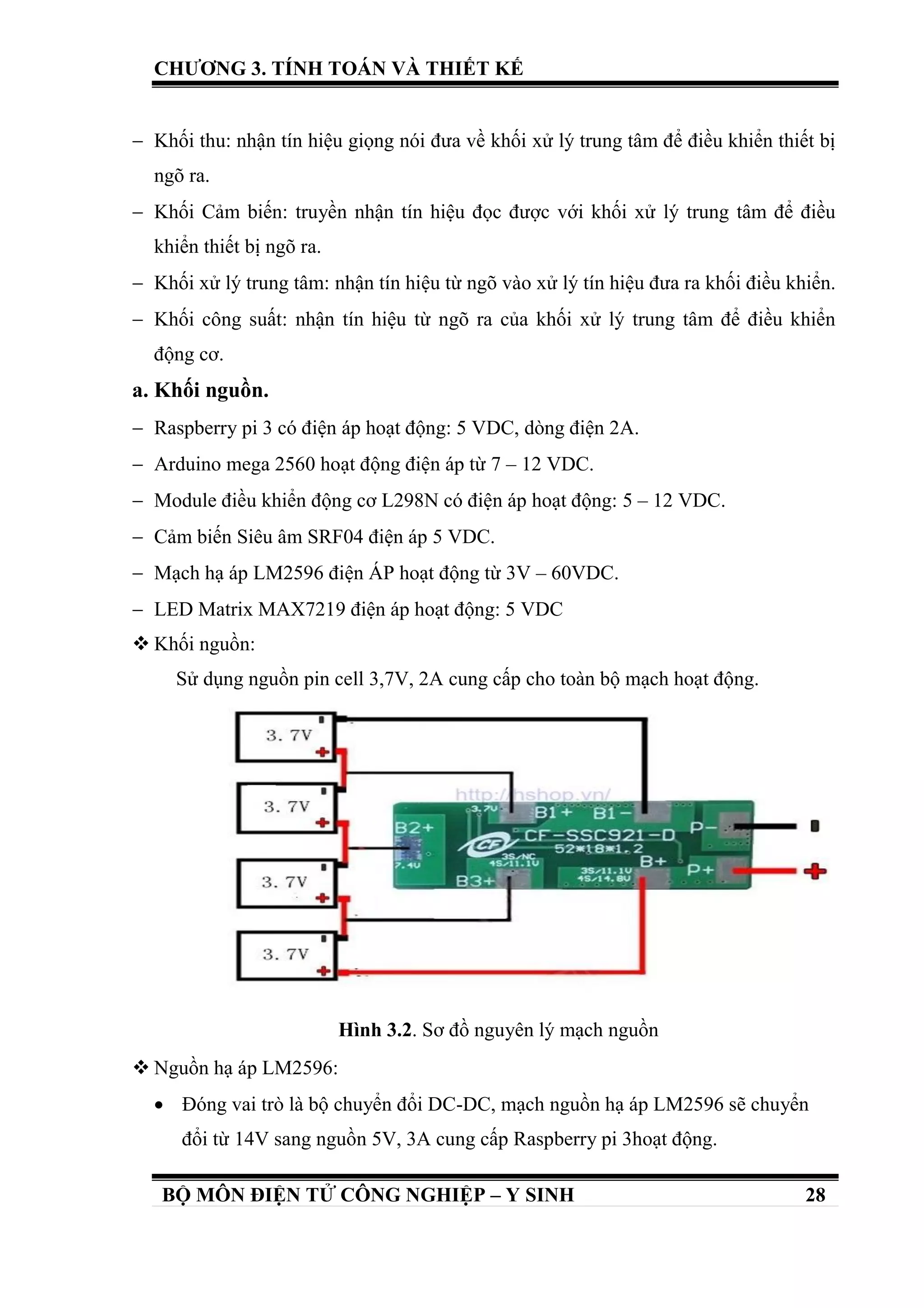 Đề tài: Điều khiển xe robot bằng giọng nói với Raspberry pi 3 | PDF