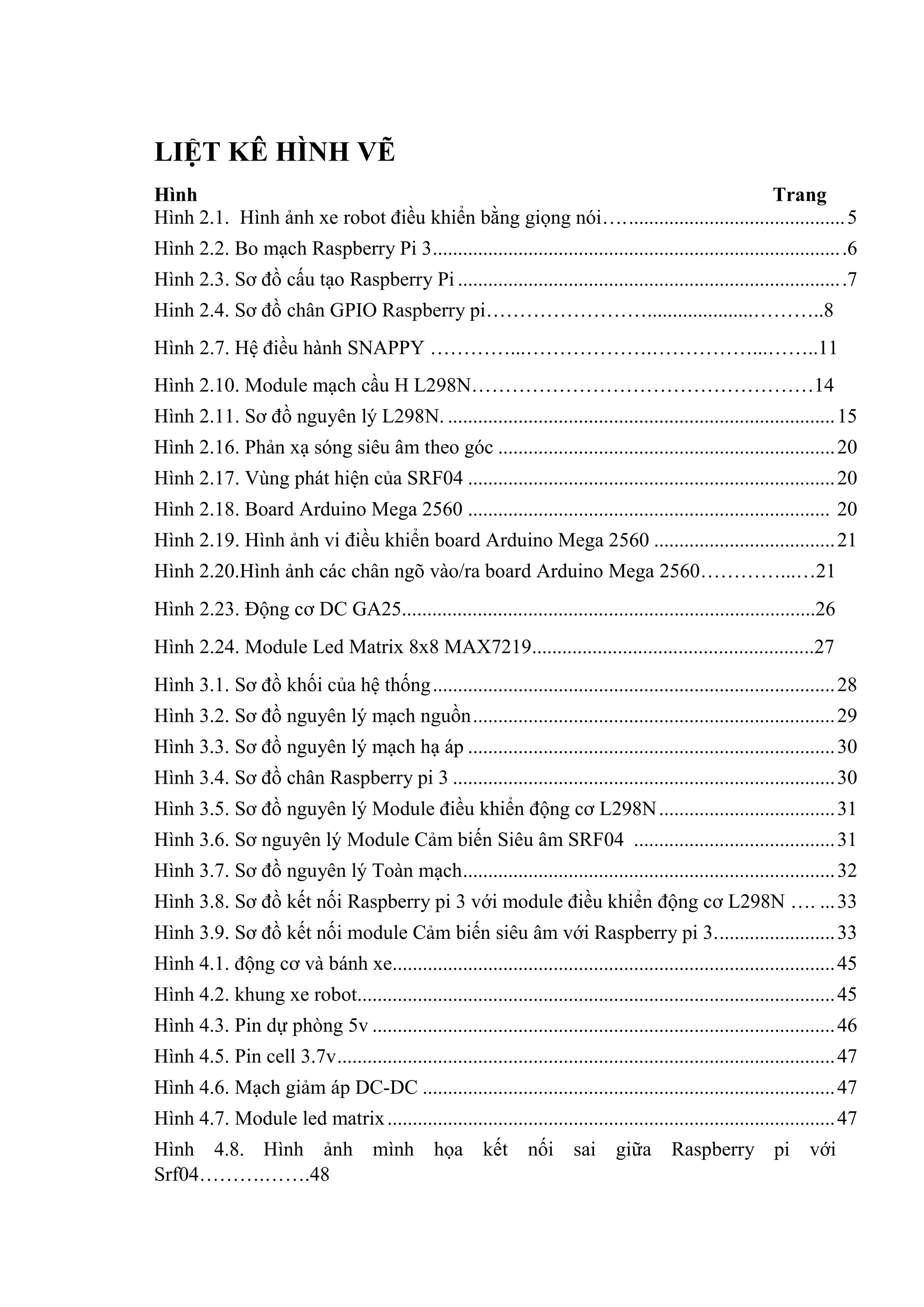 Đề tài: Điều khiển xe robot bằng giọng nói với Raspberry pi 3 | PDF