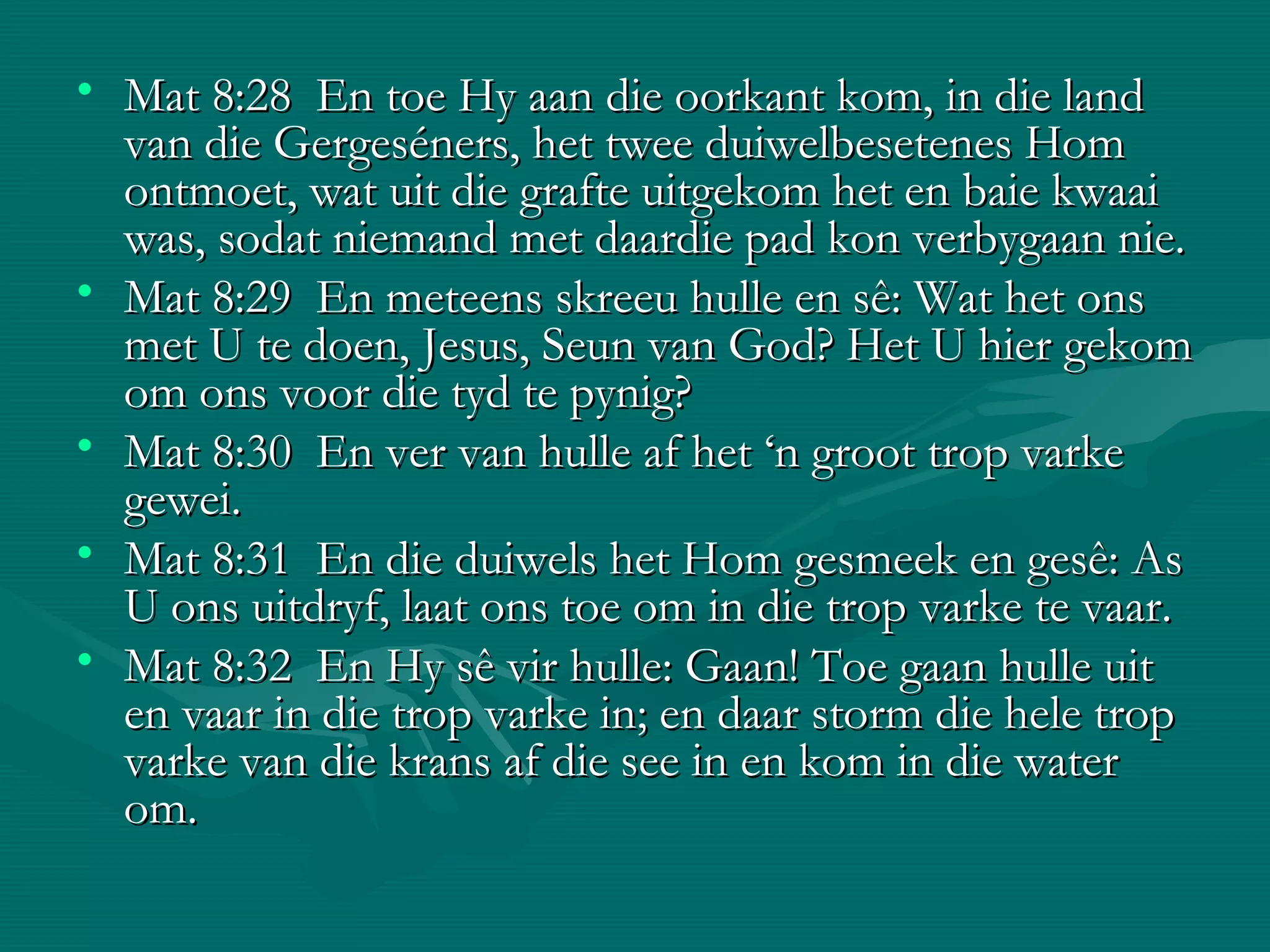 Die vark in die verhaal | PPT