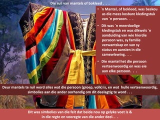 Die verbondseremonie | PPTX