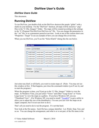 Die View Users Guide | PDF
