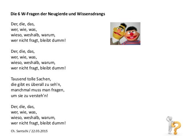 Die w fragen