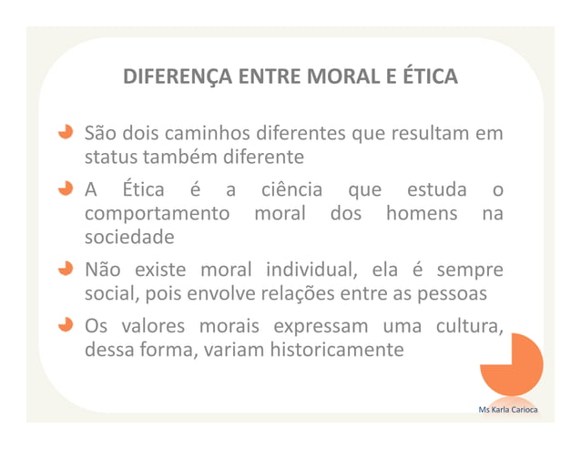 Diferenca entre moral e etica | PDF