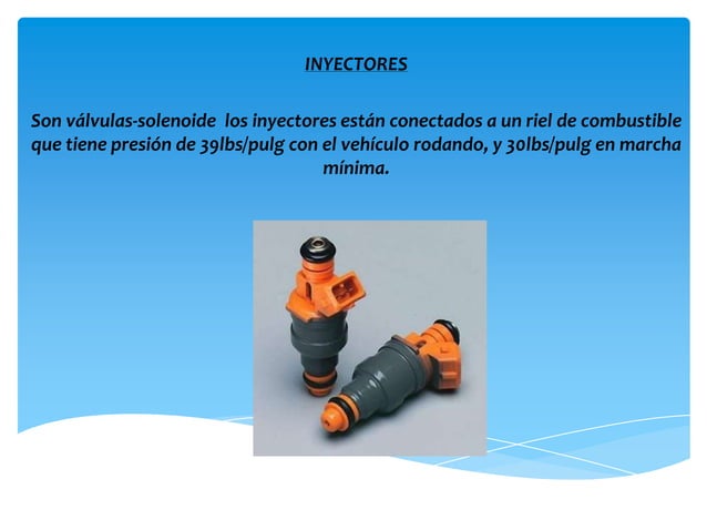 Diferencia de TBI y MPFI | PPTX