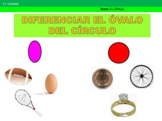 el ovalo y el circulo | PPTX