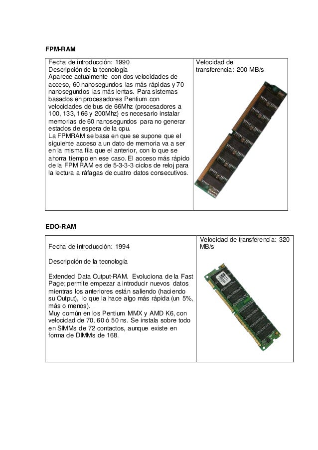 Diferencia entre memoria ram y rom Diferencia entre memoria ram y rom