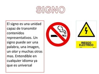 Diferencia entre signo y simbolo | PPT