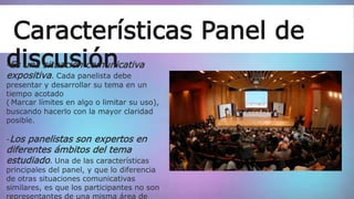 Diferencias de panel y debate | PPTX