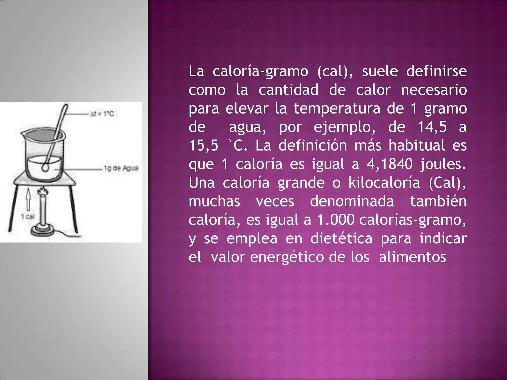 Diferencias entre calor y temperatura | PPT