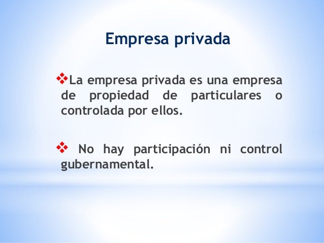 Diferencias entre empresas publicas y privadas Diferencias entre empresas publicas y privadas