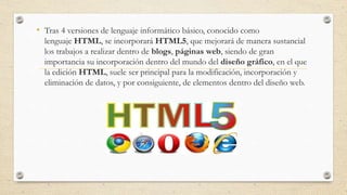 Diferencias entre html y html5.. | PPTX