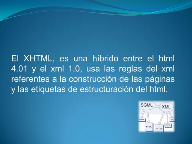 Diferencias entre html y xml | PPT
