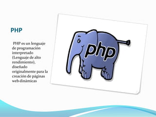 Diferencias entre php y oracle | PPT
