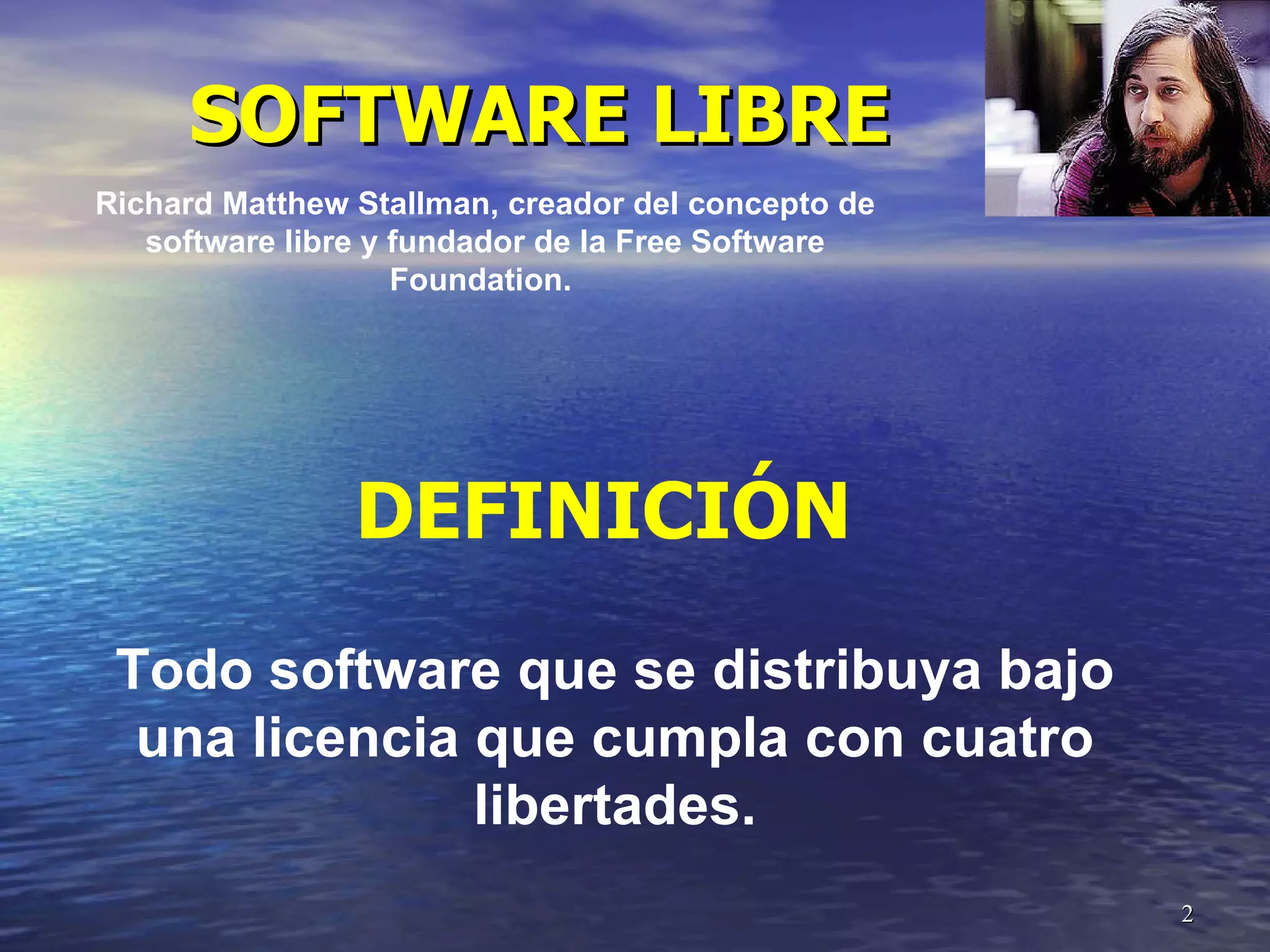 Diferencias software libre y codigo abierto | PPT