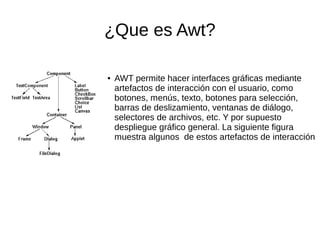 Diferencias swing y awt | ODP