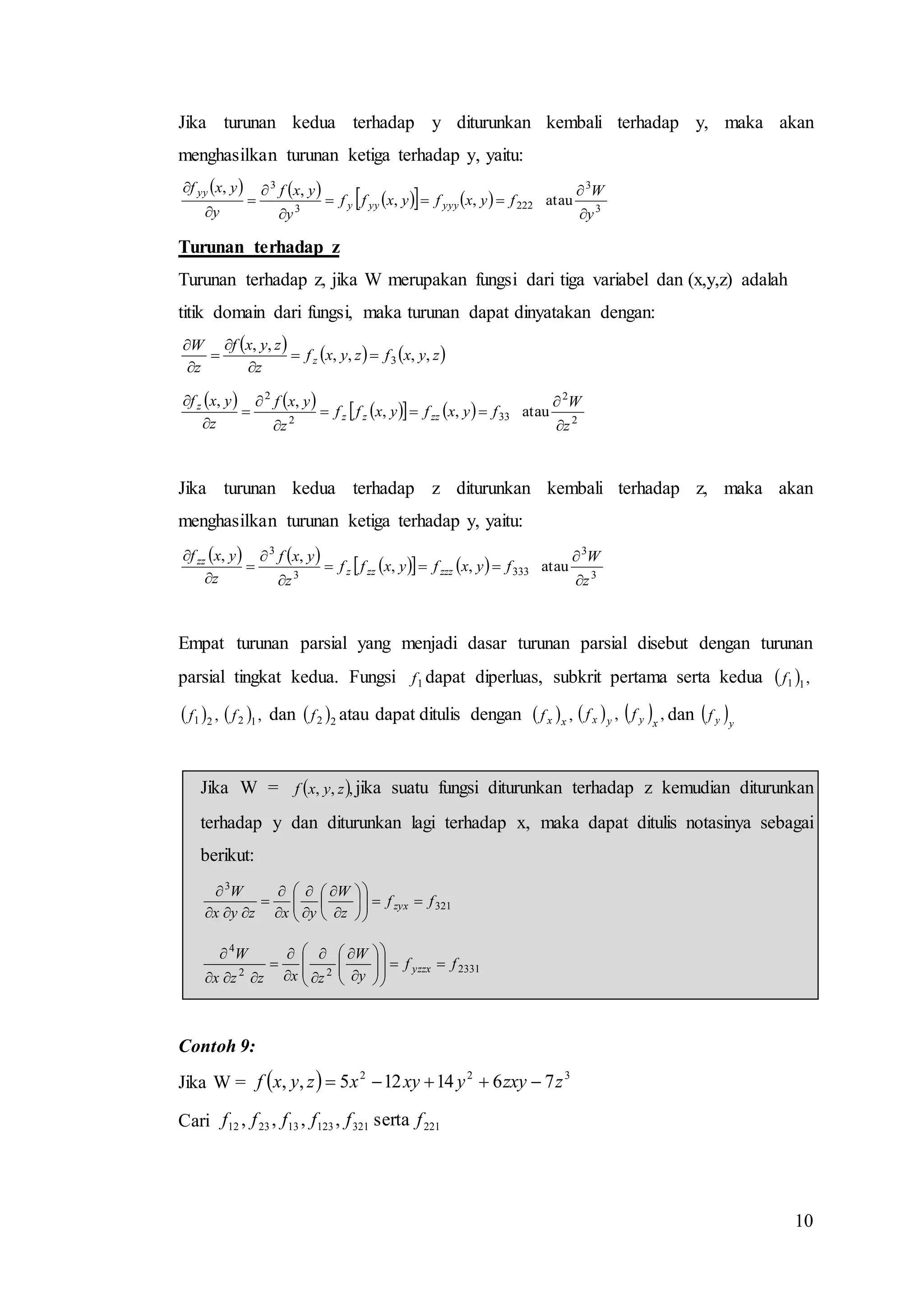 Diferensial Parsial | DOCX