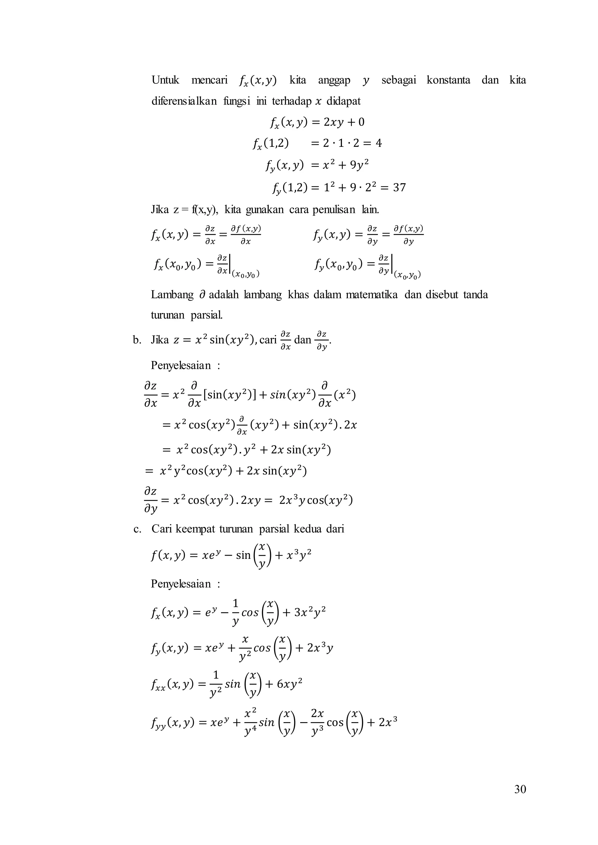 Diferensial Parsial | DOCX