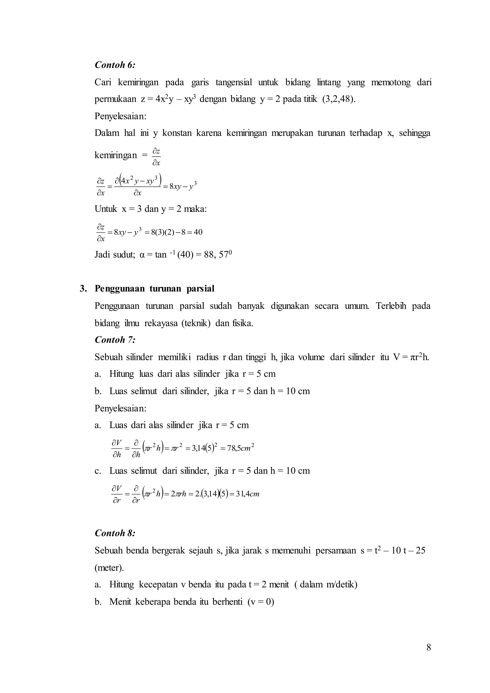 Diferensial Parsial | DOCX