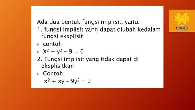 DIFERENSIASI FUNGSI IMPLISIT.pdf | Free Download