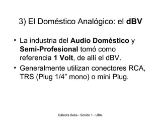 Diferentes tipos de decibeles. | PPT