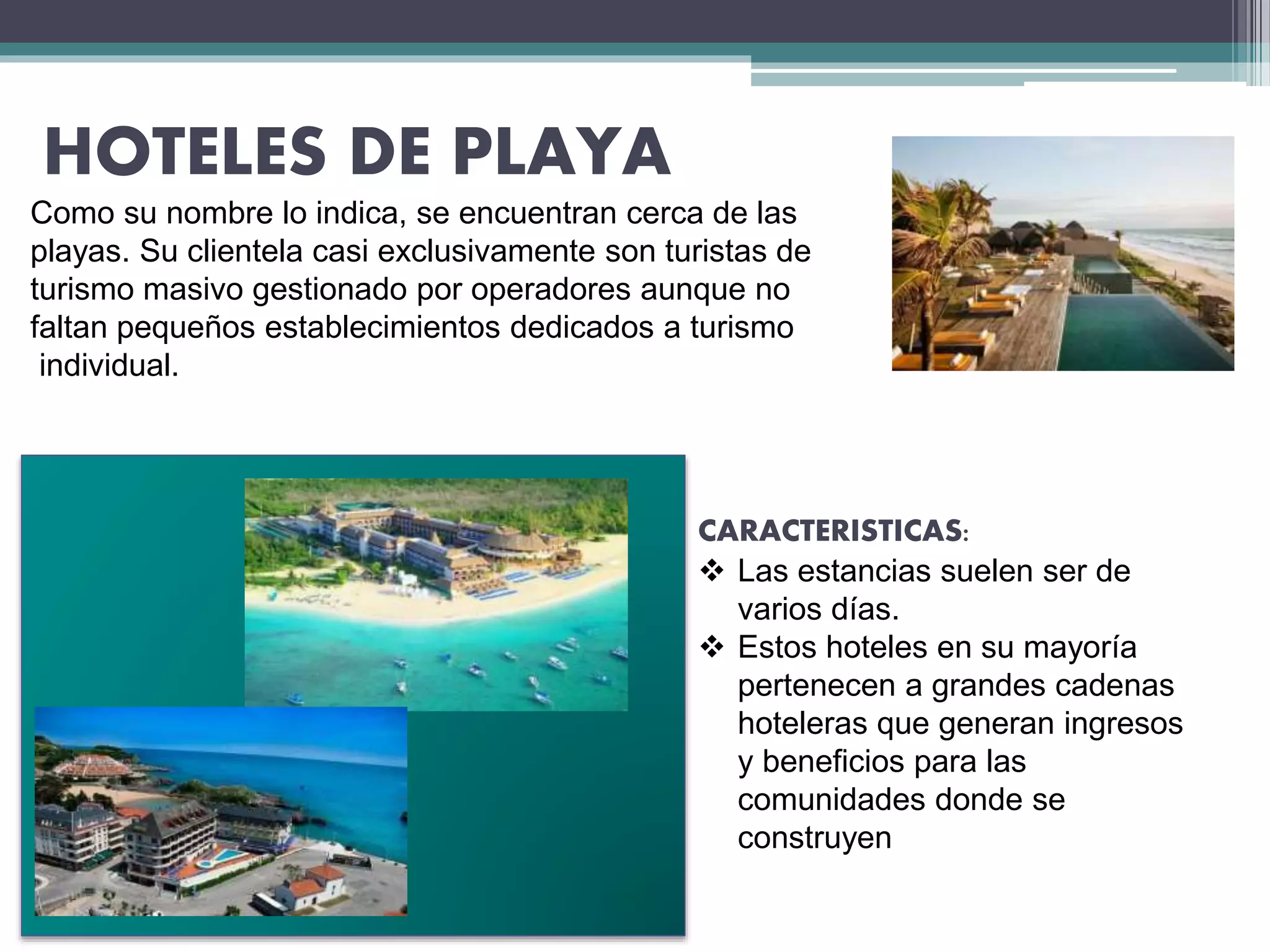 Tipos de hoteles | PPTX | Hotels and Motels | Travel Type