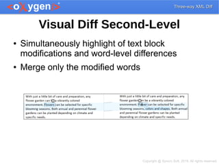 Three-way XML Diff & Visual Diff | PDF | Computing | Technology & Computing