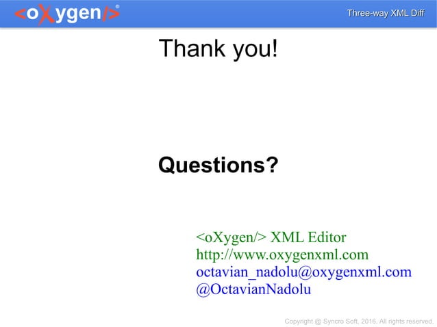 Three-way XML Diff & Visual Diff | PDF | Computing | Technology & Computing