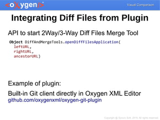 Comparing and Merging XML Documents in Visual Mode | PPT