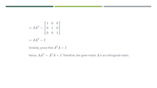 differential equation and linear algebra presentation | PPTX