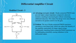 DiffERENTIAL AMPLIFIER AND ITS WORKING LAYOUT | PDF