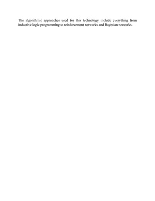 Diff between AI& ML&DL | PDF | Artificial Intelligence | Technology & Computing