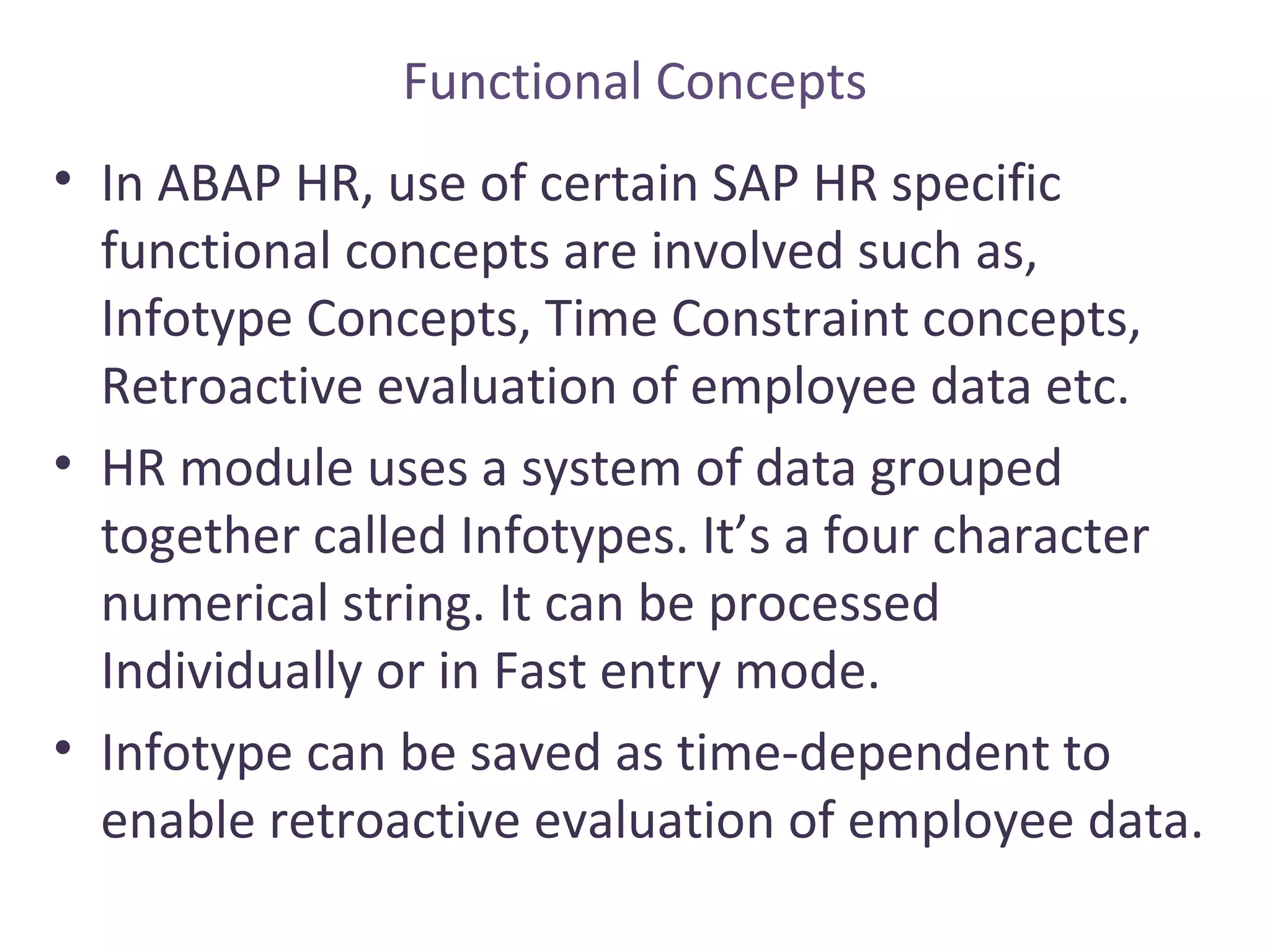 How HR ABAP is difference with ABAP ? | PPT