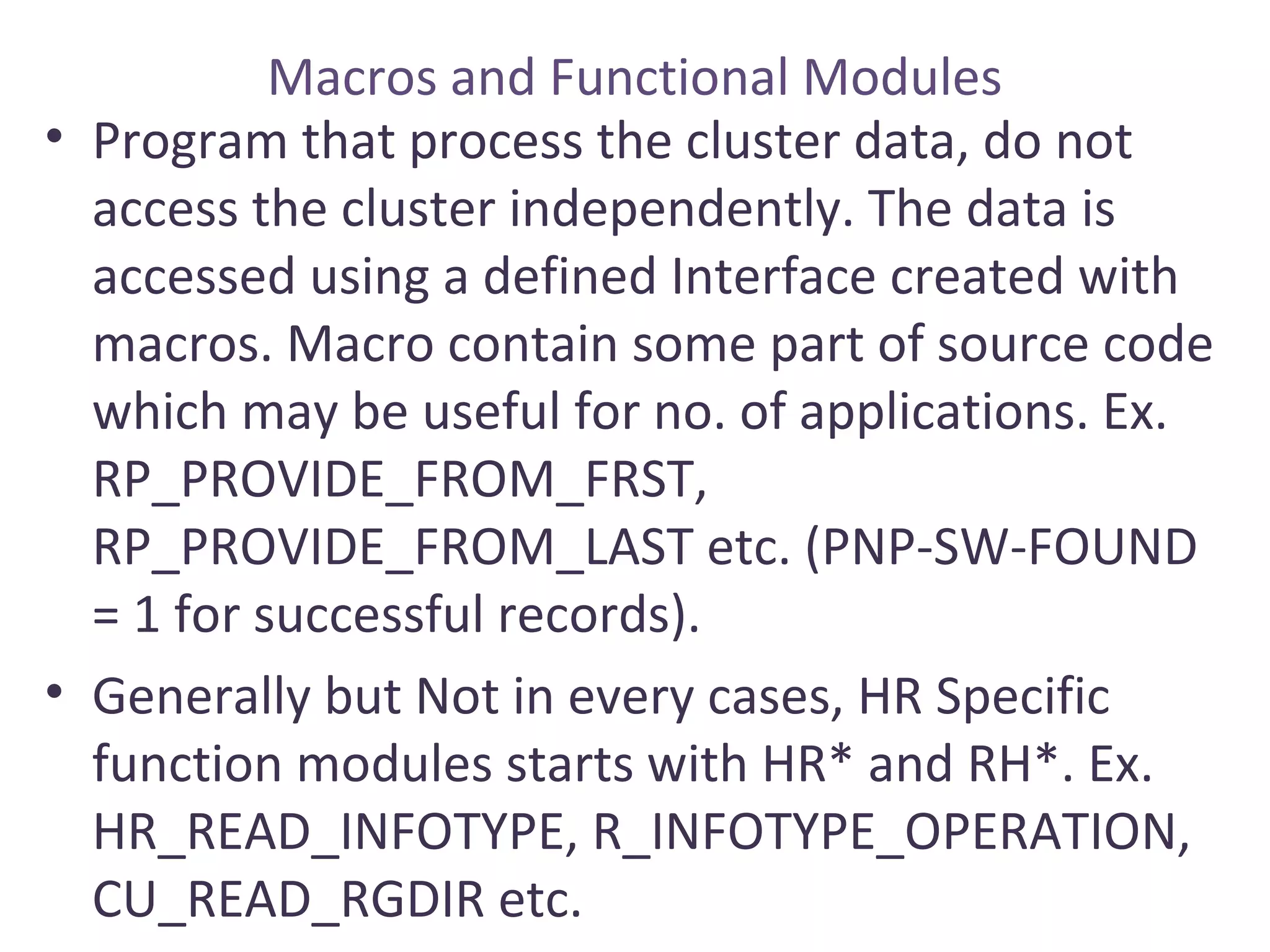 How HR ABAP is difference with ABAP ? | PPT