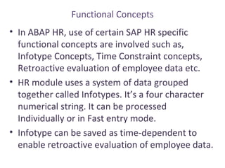How HR ABAP is difference with ABAP ? | PPT