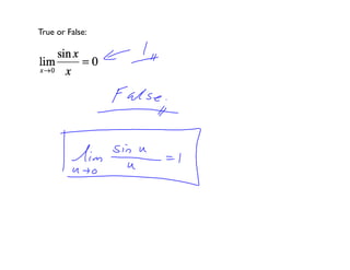 DiffCalcSecondPartialReview | PPT