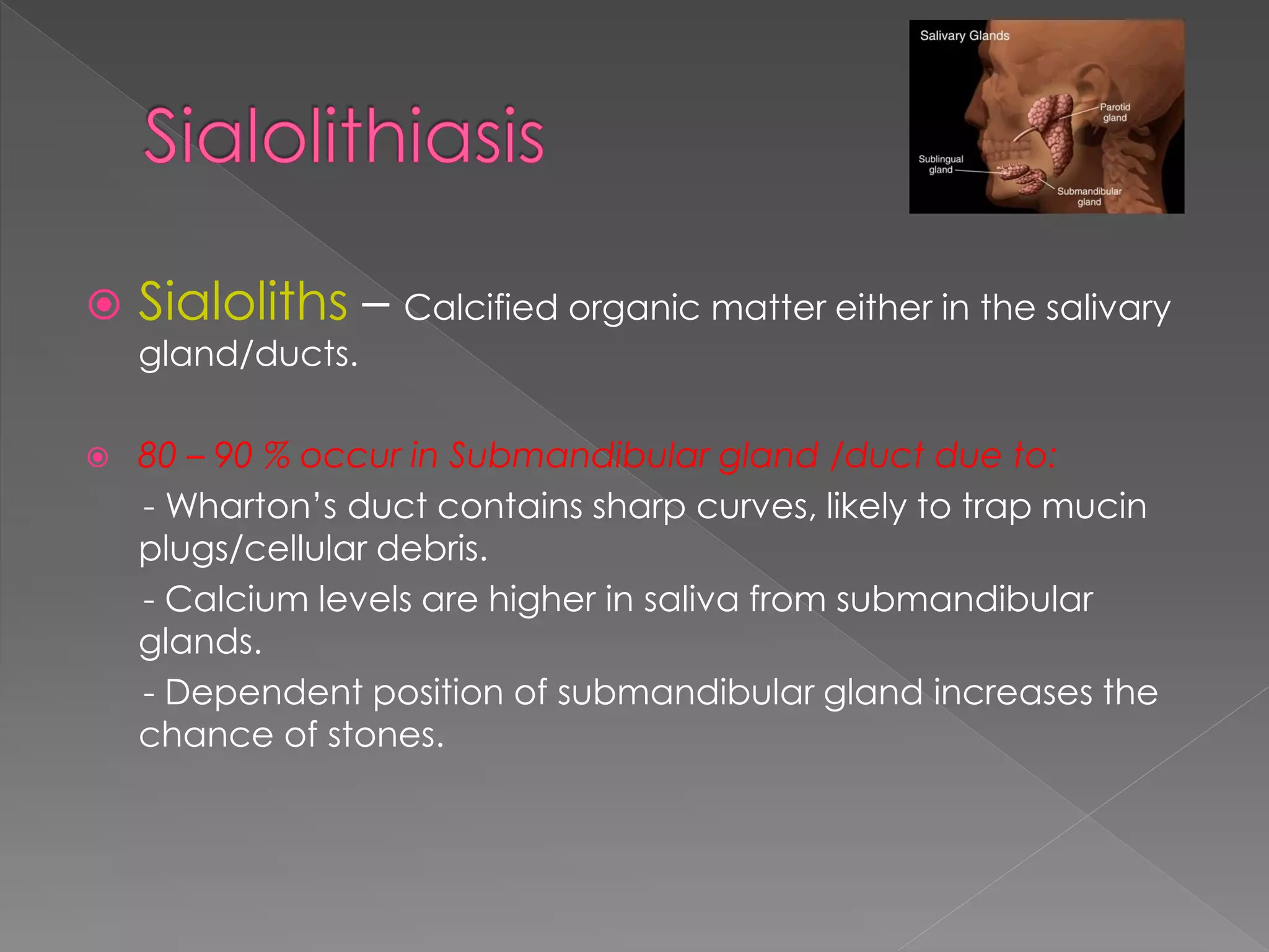 Differential Diagnosis of Salivary Gland Lesions | PDF
