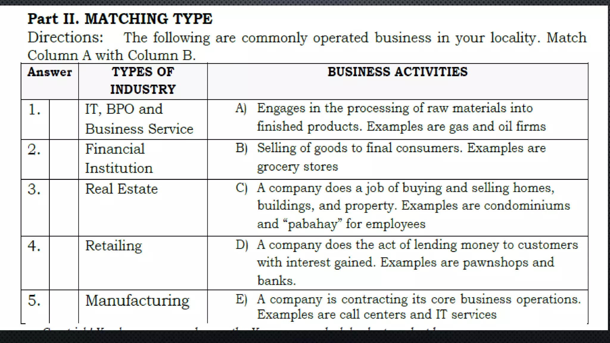 diffent industries.pptx