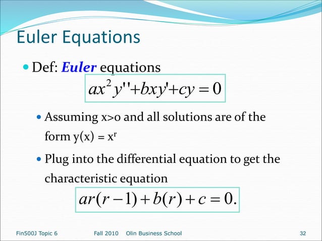 Introduction to ordinary differential equation | PPT | Programming ...