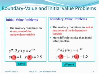 Introduction to ordinary differential equation | PPT