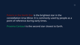 DIFFERENT CHARACTERISTICS OF STARS-SCIENCE | PPTX