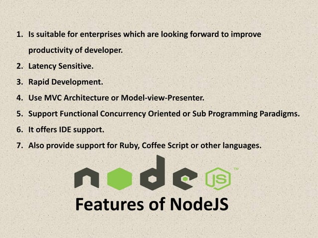 Difference between-angular js-nodejs | PPT