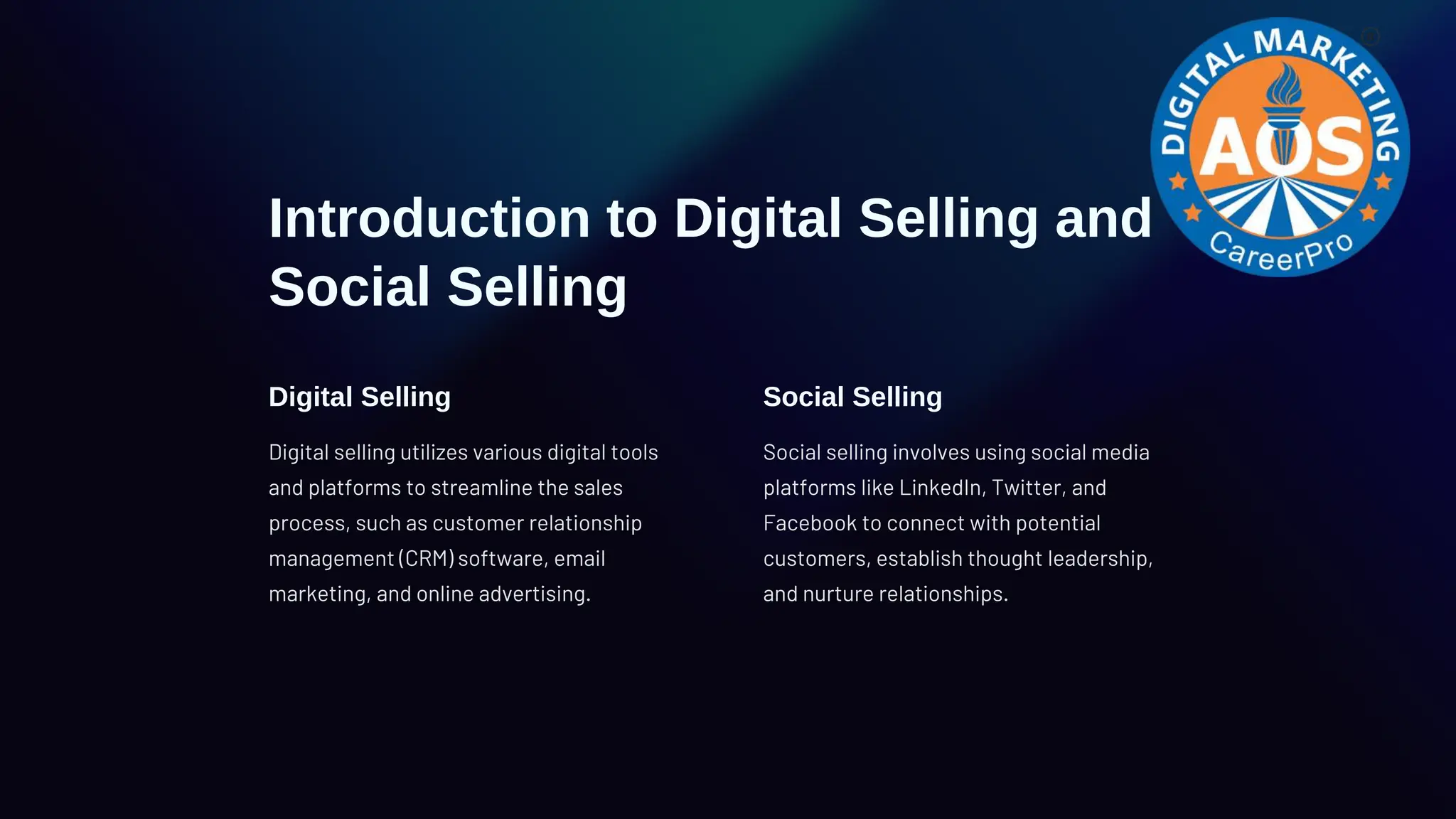 Difference Between Digital Selling And Social Selling | PPT